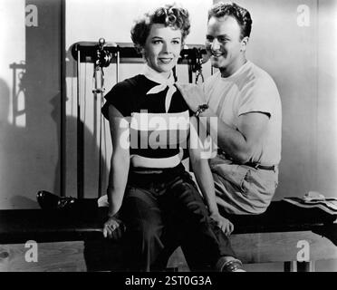 NEVER FEAR [US 1949] SALLY FORREST [2nd left] Date: 1949 Stock Photo ...