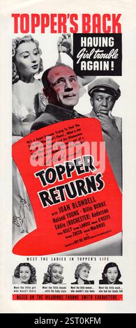 TOPPER RETURNS, Roland Young, 1941 Stock Photo - Alamy