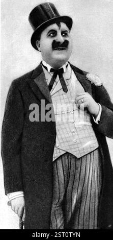MACK SWAIN [1876 - 1935] American actor and comedian Date: 1935 Stock ...