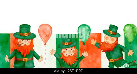 Leprechaun's green hat isolated on white background. 3D illustration ...