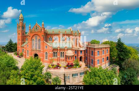 Aerial Scenery of Sheshan Catholic Church in Shanghai, China Stock ...