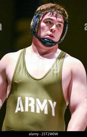 West Point, Ny, USA. 16th Feb, 2025. RICHARD TREANOR 141lbs OF THE ARMY ...