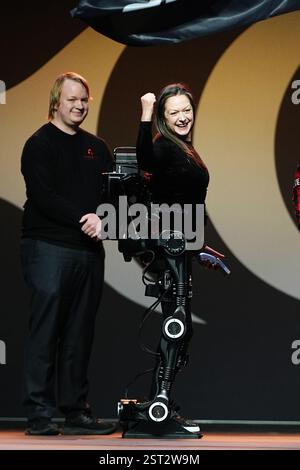 Chloe Angus attending the Closing Ceremony of the 2025 Invictus Games ...