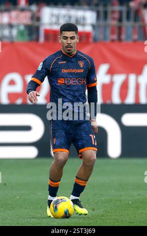 Danilo Veiga of Us Lecce in action during the Serie A match beetween ...