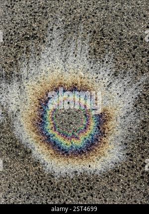 Oil Spill Explosion – Abstract Egg-Shaped Boom Stock Photo - Alamy