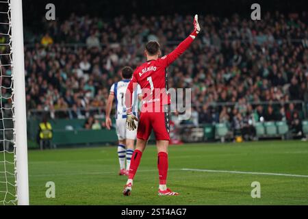 Alex REMIRO of Real Sociedad during the Spanish championship LaLiga ...