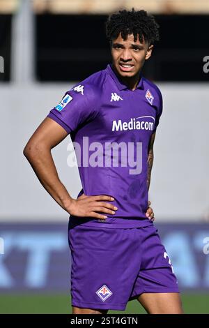 Fiorentina's midfielder Cher Ndour during US Sassuolo vs ACF Fiorentina ...