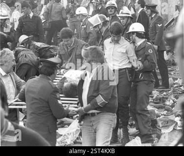 Disaster with 39 dead on the occasion of the European Cup final ...
