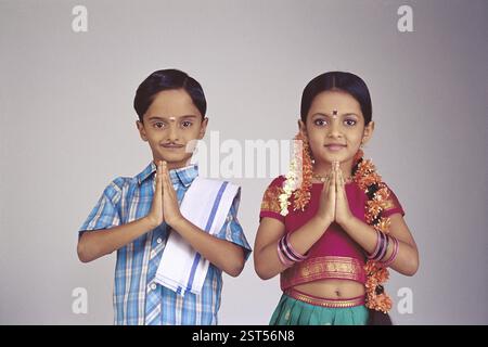 Girl dressed as South Indian - MR#503 Stock Photo - Alamy