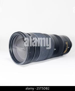 Daejeon, South Korea, Jan. 5, 2025: Collection of Nikon lenses ...