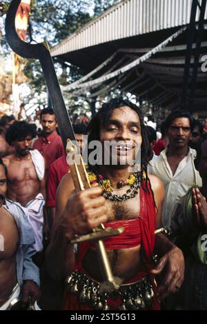 Velichapadu (oracles), bharani festival, kodungalloor, kerala, india ...