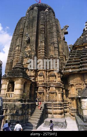 Lingaraj temple complex, Bhubaneshwar, Orissa, India, Asia Stock Photo ...