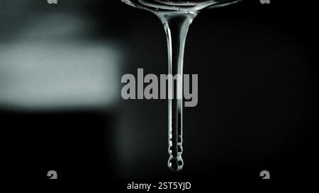 Macro Close ups of running taps Stock Photo - Alamy