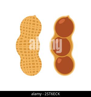 Peanut isolated sign. groundnut symbol Stock Vector Image & Art - Alamy