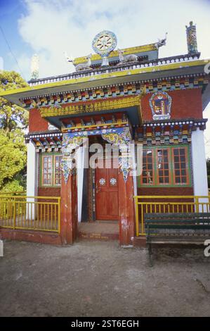 gompa door Sikkim India Stock Photo - Alamy