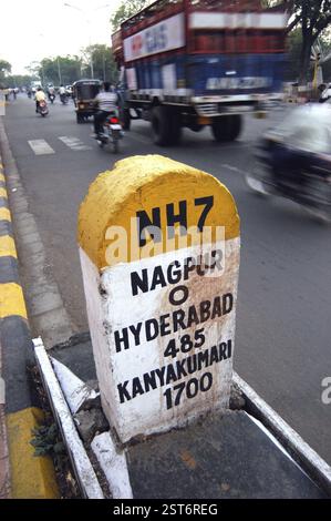 Zero Milestone, Nagpur, Maharashtra, India, Asia Stock Photo - Alamy