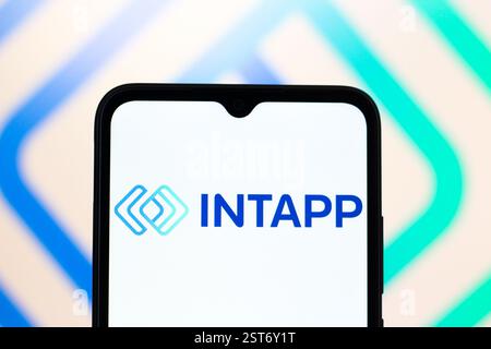 Canada. 17th Feb, 2025. In this photo illustration, the Snap Inc. logo ...