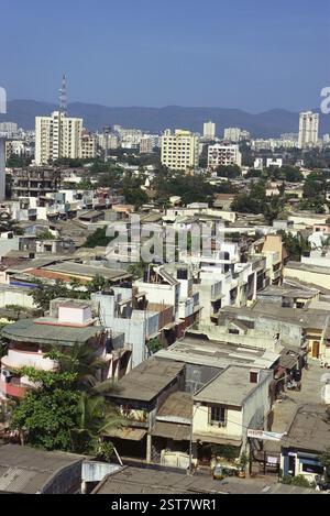Dense row house, multi storied building, Gorai, Borivali, Mumbai, India ...
