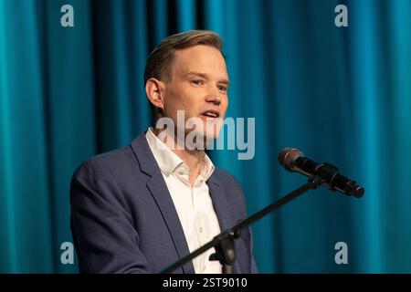 CDU Wahlkampfveranstaltung mit Hendrik Streeck in Bonn 17.02.2025 ...