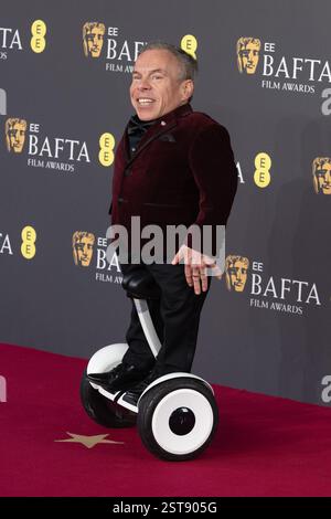 Warwick Davis attends the 2025 EE BAFTA Film Awards at The Royal ...