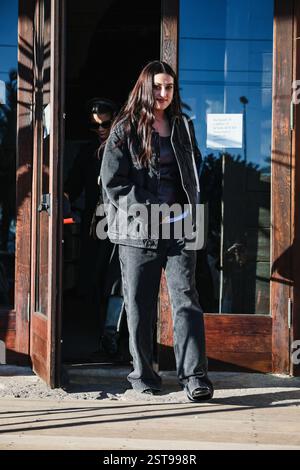Italian singer Gaia (Gaia Gozzi) in concert during the final of the ...