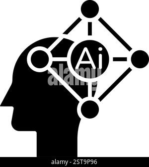 Generative AI head icon Stock Vector Image & Art - Alamy