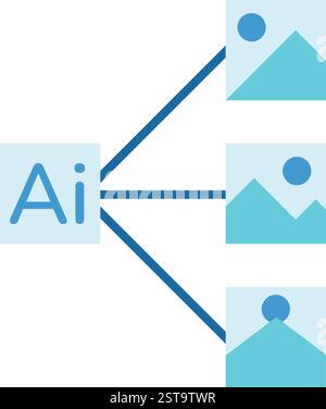 Generative AI flow icon Stock Vector Image & Art - Alamy
