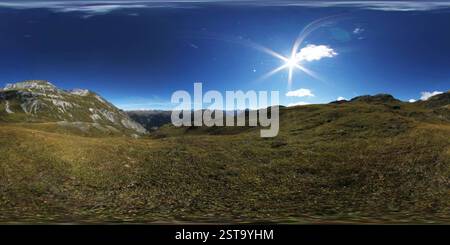 360° view of Strela Pass Trail 9 - Alamy