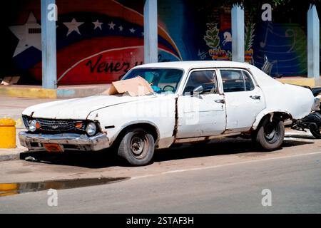 VENEZUELA South America Caracas Typical low income slum dwellings in ...