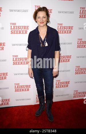 Francesca Faridany attending 'The Leisure Seeker' film screening at AMC ...