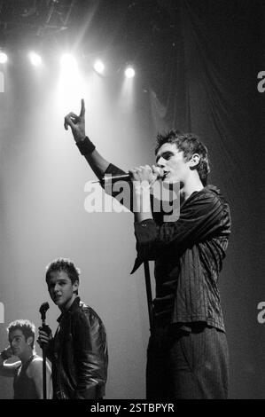 Pop band D-SIDE (L-R: Shane, Dane, Ryan, Derek, Damien). Red Dragon FM ...