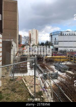 Bobigny, France, Reconstruction City Center, northern suburbs of Paris ...