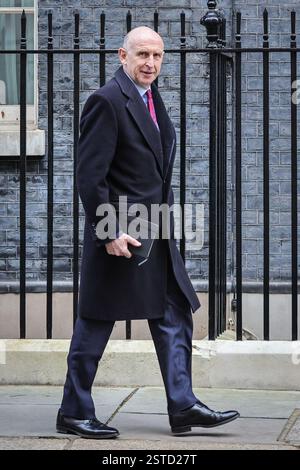 Secretary of State for Defence John Healey arrives in Downing Street, London, for a Cabinet ...