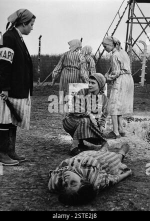 Scene from the Italian movie Kapo, 1960 Stock Photo - Alamy
