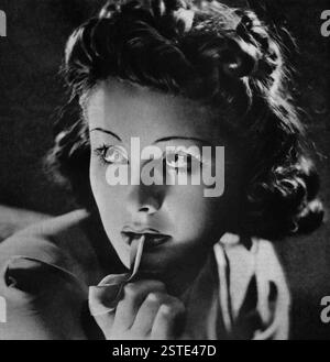 The Italian actress Maria Denis Stock Photo - Alamy