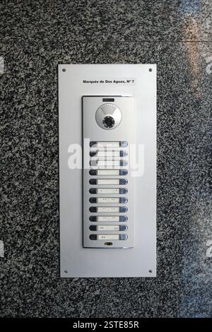 Front handle door panel with buttons of a luxury car Stock Photo - Alamy