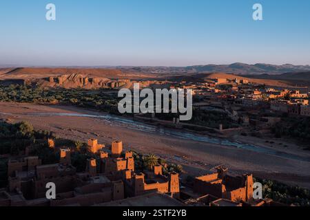 11th century Ksar of Aït Benhaddou, famous for being the best preserved ...