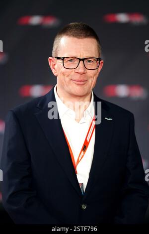 Aston Martin team principal Andy Cowell on day two of pre-season ...