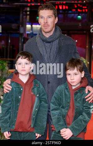 Richard Boxall, Benedict Cumberbatch und Henry Boxall beim Photocall ...