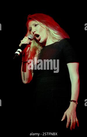 Milan Italy 08/03/2000: Ivana Spagna,Italian singer, during the live ...