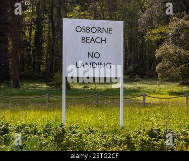 Osborne house private beach, Isle of Wight Stock Photo - Alamy
