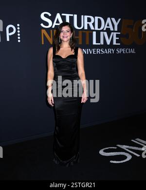 Casey Wilson attends the SNL50: The Anniversary Special at Rockefeller ...