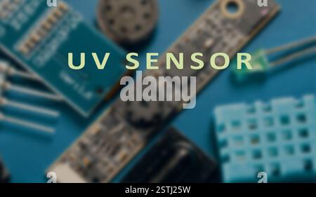 UV sensor. Detects ultraviolet light intensity Stock Photo - Alamy