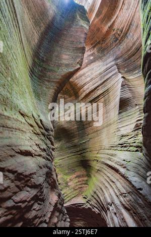 Shaanxi,CHINA-Ganquan yucha grand canyon is a canyon located in Yucha ...
