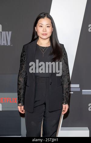 Eden Lee attends the world premiere of Netflix's "Zero Day" at The ...