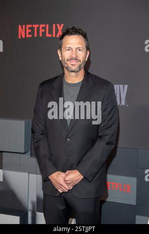 Eric Newman attends the world premiere of Netflix's "Zero Day" at The ...