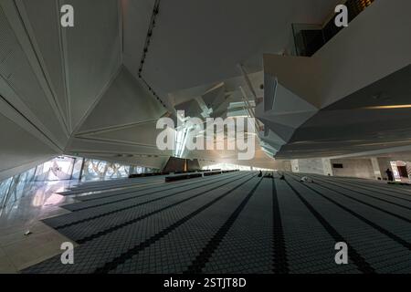 The KAFD Grand Mosque in the King Abdullah Financial District (KAFD) in ...