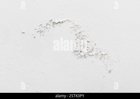 Moisture damaged white wall Stock Photo - Alamy