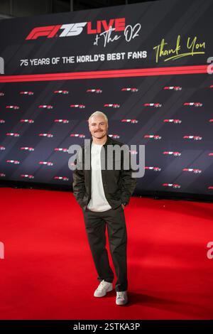 Mercedes' reserve driver Valtteri Bottas arrives at the Circuit de ...