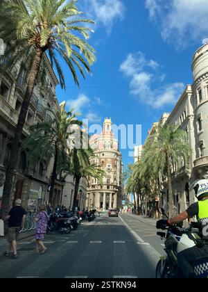 The historical center of Valencia city, Spain Stock Photo - Alamy